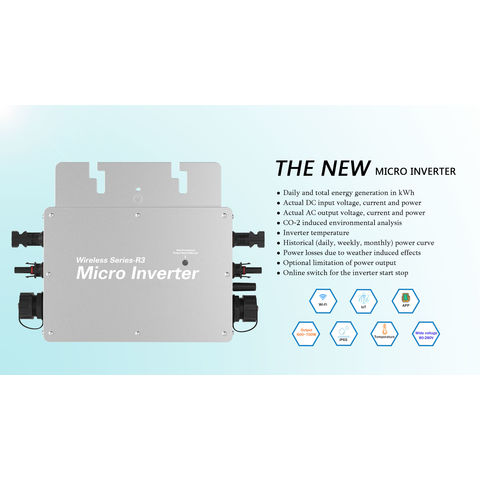 China Top Quality Solar On-grid 600W Micro Inverter WVC-600 with IP67 ...