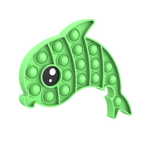 China Simple Dimple Fidget Popper Fish Shape Anti-anxiety toys Tactile ...