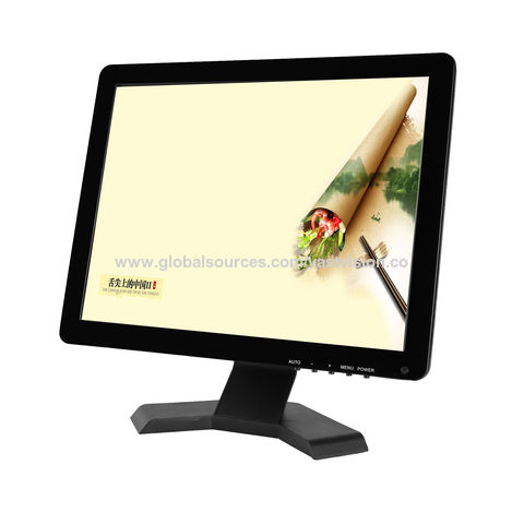 China 19-inch square screen wall-mounted LED pc monitor display on ...