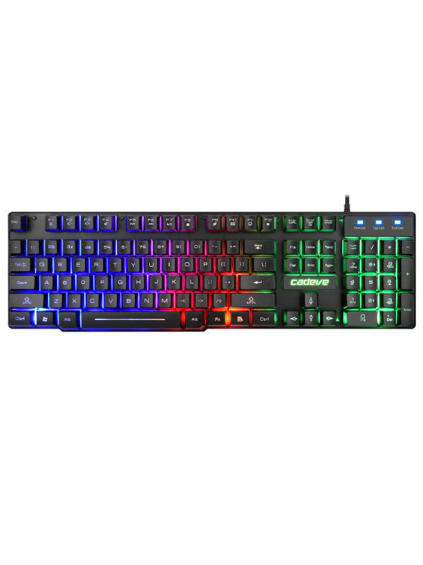 China Full Size Gaming Keyboard LED Backlit with Titanum Alloy Bottom ...
