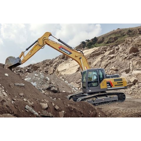 China Crawler Excavator 15Ton 0.6cbm Bucket Capacity Digger FR150D on ...