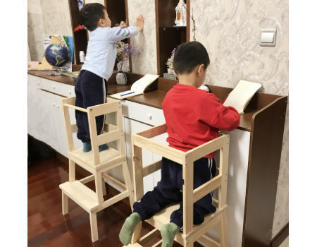 China Toddler Table and Transformable Kitchen Learning Tower Activity ...