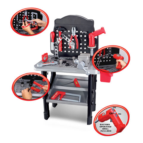 China Kids Tool Play Set for Children Pretend Play Workshop Tool Bench ...