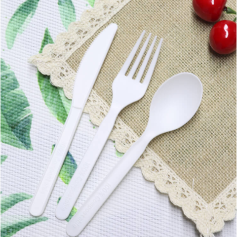 China Hard plastic eco-friendly biodegradable compostable CPLA PLA ...