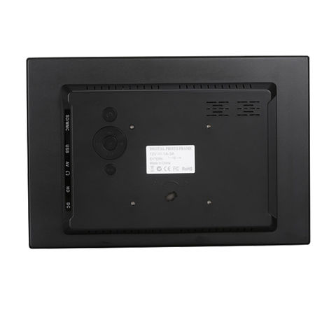 China 12-inch metal frame LCD screen with VESA hole advertising player ...