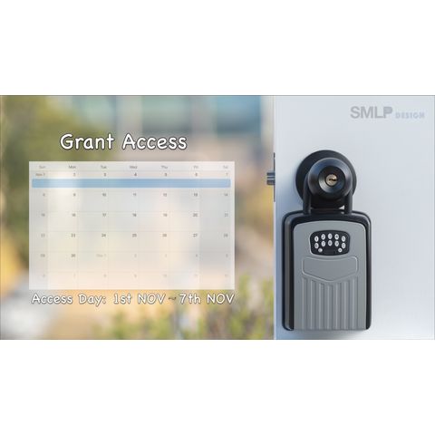 China TUYA Smart key box with bluetooth and password on Global Sources ...