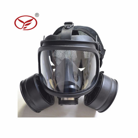 China Full Face Gas Mask Police Anti Riot Equipment Military Canister ...
