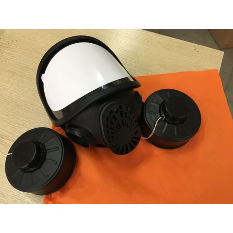 China Full Face Gas Mask Police Anti Riot Equipment Military Canister ...