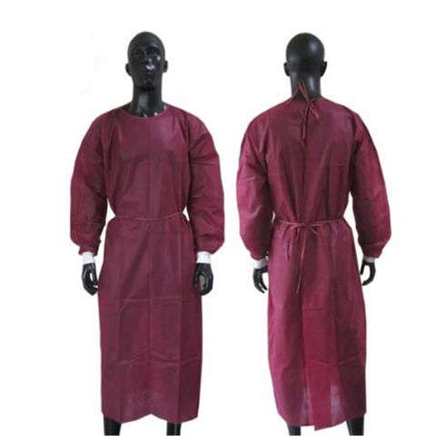 China Non - woven fabric with straps of waterproof disposable apron on ...