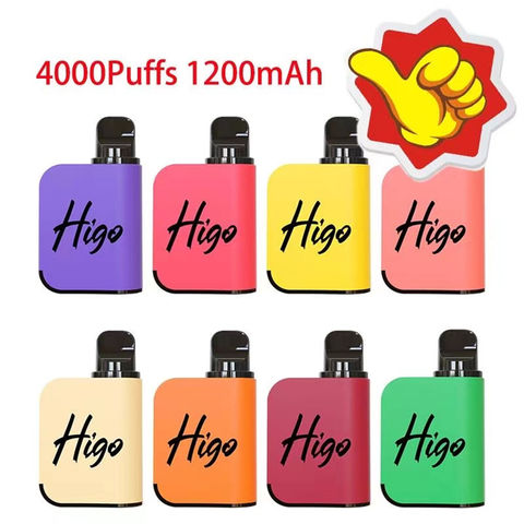 China Higo Magic 5% Nicotine 4000 Puffs Mesh Coil 1200 mAh Battery ...