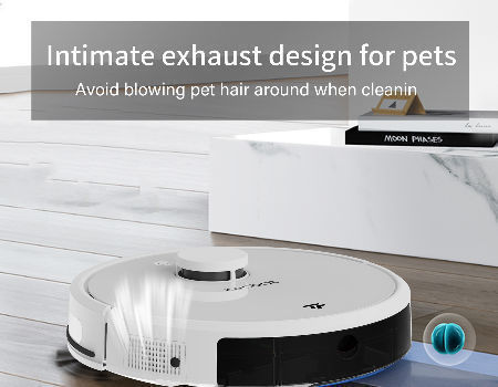 China Smart Home Robotic Vacuum Cleaner with Lidar Navigation Tuya APP ...