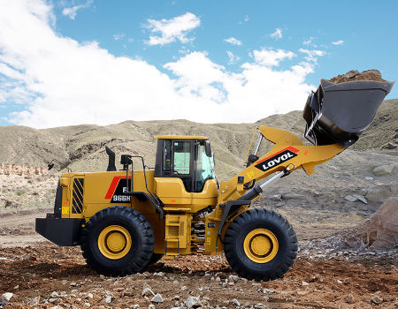 China China Ce Approved Wheel Loader with Snow Plow FL966H on Global ...