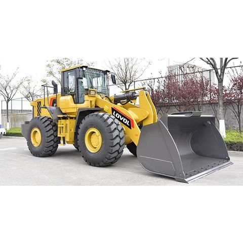 China China Ce Approved Wheel Loader with Snow Plow FL966H on Global ...