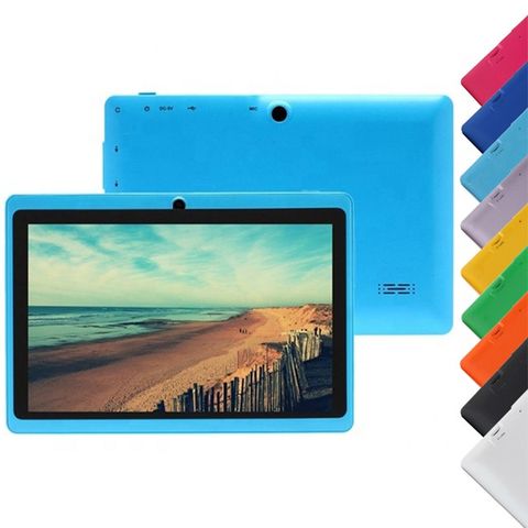 China Cheapest Q88 7" Tablet PC Android 10.0 HD1024x600 IPS Allwinner ...