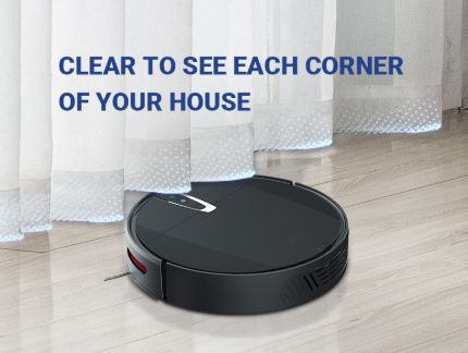 Tuya Gyro Navigation Robot Vacuum Cleaner with mop, Electric water tank ...
