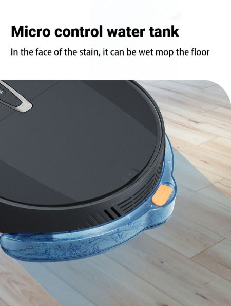Tuya Gyro Navigation Robot Vacuum Cleaner with mop, Electric water tank ...