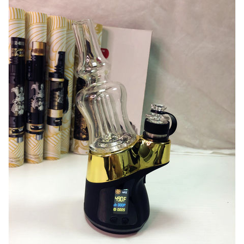 China Factory Wholesale New LCD Screen Vaporizer Wax Pen Portable CBD ...