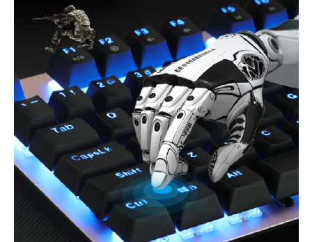 China RGB LED backlit Mechanical keyboard 87 keys cherry MX high-end ...