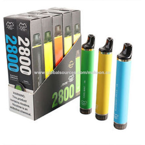 China PUFF FLEX 2800 Puffs Disposable Electronic Cigarette Vape Pen 1500mAh Battery E-Cigaretts ...