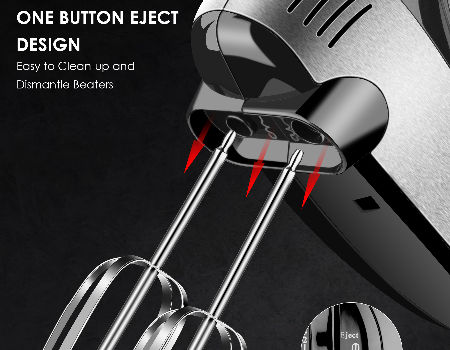 China Kitchen appliances professional portable food mixer hand held ...