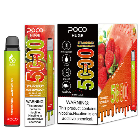 China Original 5000puffs POCO Huge mesh coil 950mAh bottom USB charge ...
