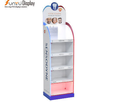 Acrylic supermarket brush toothpaste store shelves display rack, rack ...