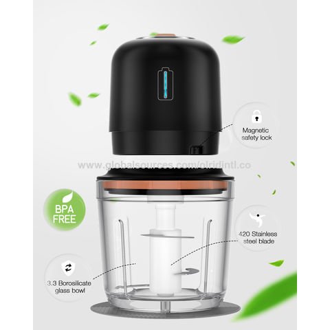 China 200W 600ML Battery Operated Speedy Processor Food Processor ...