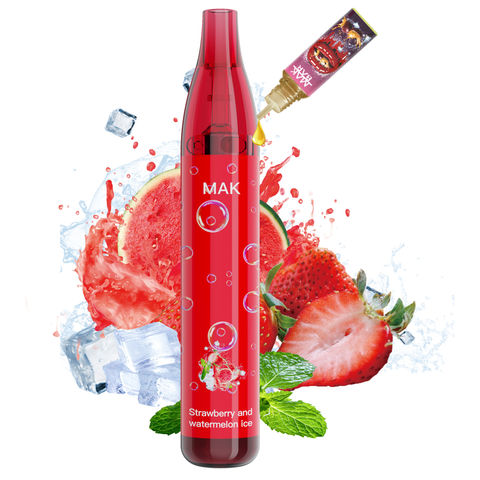 China Mak vape Disposable Vape Pods 1200 mAh Battery OEM Welcome Custom ...