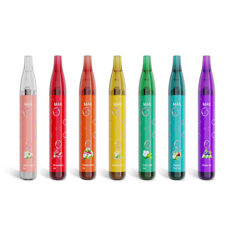 China Mak vape Disposable Vape Pods 1200 mAh Battery OEM Welcome Custom ...