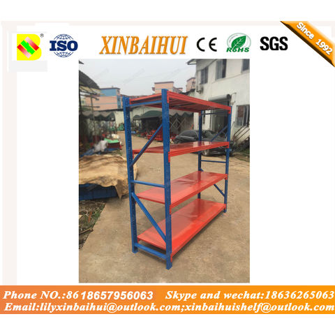 China Medium duty rack steel/metal storage steel pallet rack/adjustable ...