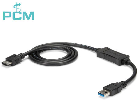 3ft eSATA Male to USB 3.0 Male Converter Cable HDD SSD ODD, eSATA Male ...