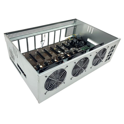 China 70mm Spacing 8GPU mining rig case Frame 8 GPU Rigs Computer ...