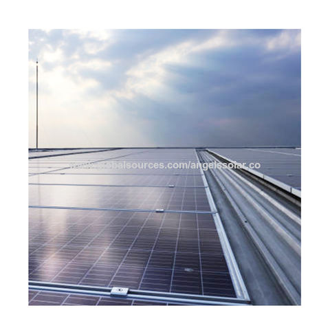 China Solar Roof Mounting Structure Solar Panel Bracket Home Metal Roof ...