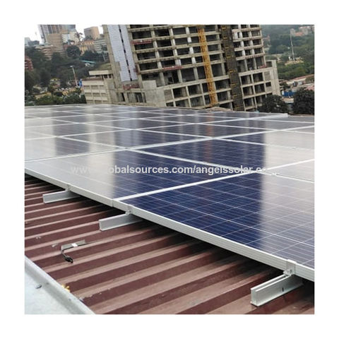 China Metal Roof Solar Racking Rooftop Structure Railless Mounting Mini ...