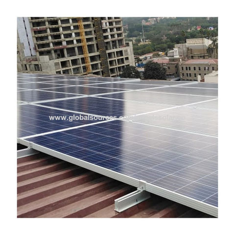 China Metal Roof Solar Racking Rooftop Structure Railless Mounting Mini ...