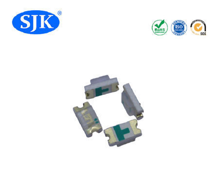 Blue 1206 SMD Led Lamp with 0.8mm Thickness View Angle 130℃, 3.2*1.6*0 ...