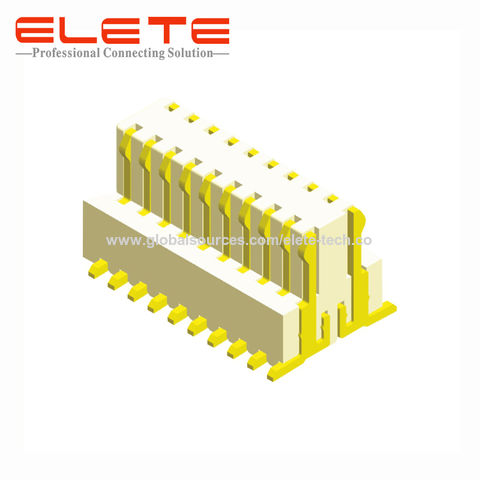 China PCB board to board connector 0.5mm pitch SMT types male & female replace to Hirose DF12 ...