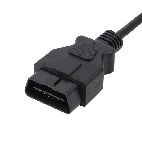 China OBDII 10Pin VGA Interface OBD2 Car Diagnostic Cable on Global ...