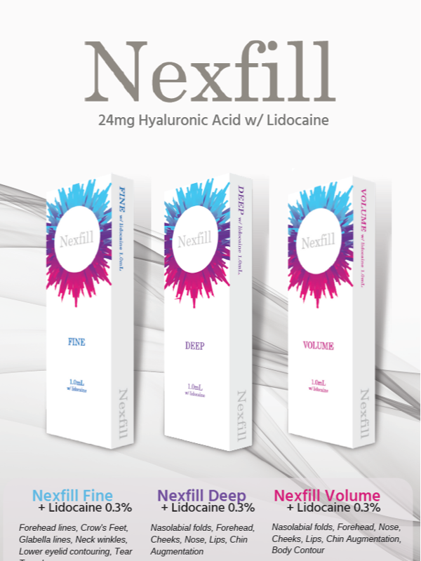 South Korea Nexfill- dermal filler Hyaluronic Acid with Lidocaine on ...