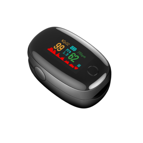 China TFT four color display digital fingertip pulse oximeters on ...