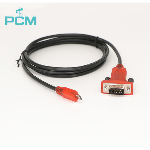 China Micro USB to RS-232 9-Pin DB9 Female/ Male Serial Adapter Cable ...
