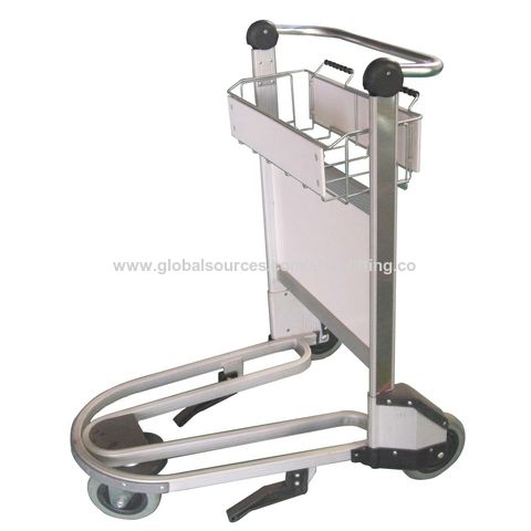China Hand brake airport luggage trolley with brake on Global Sources ...
