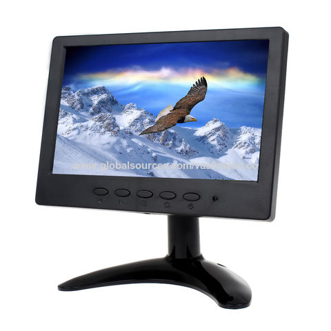 China 7-inch home surveillace CCTV LCD Monitors with quad screen on ...