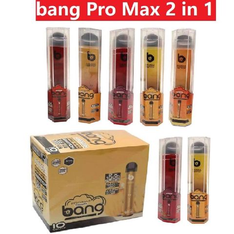 China 2021 Latested 2 in 1 double flavors Bang promax switch disposable ...
