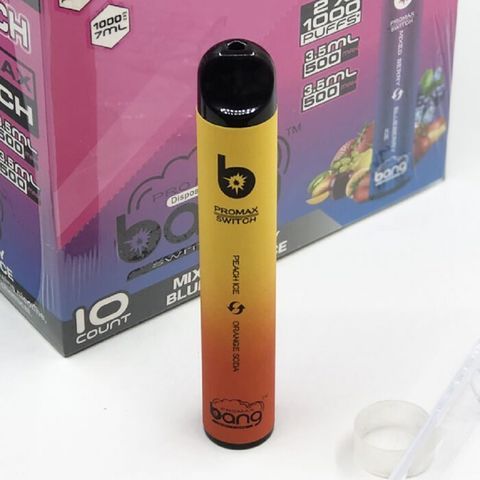 China 2021 Latested 2 in 1 double flavors Bang promax switch disposable ...