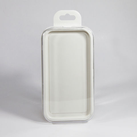 China Fashion Design Smart Phone Case boxes with Plastic Hanger In ...
