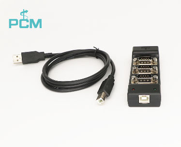 China USB to Serial Hub USB3.0 Extender Cable with RS-232 Port * 3 on ...