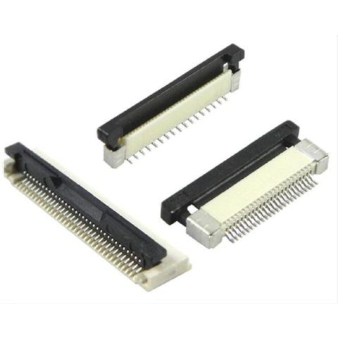 China Factory supply ZIF connectors for vertical or horizontal cable ...