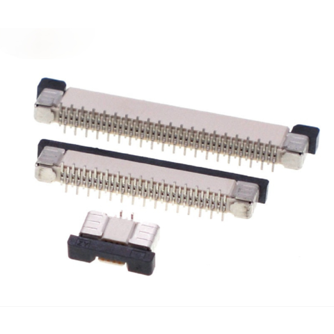 China Factory supply ZIF connectors for vertical or horizontal cable ...