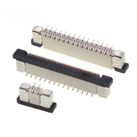 China Factory supply ZIF connectors for vertical or horizontal cable ...